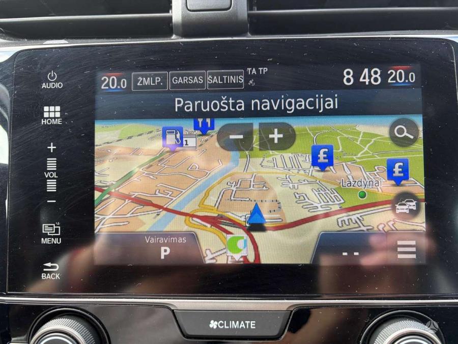 Pelēks Honda Civic 2018 Viļņa, ar dzinēja tilpumu 1.50 L un nobraukumu 102 tūkst. km par 17390 €, foto 16 vietnē AUTOMOTO.COM.LV