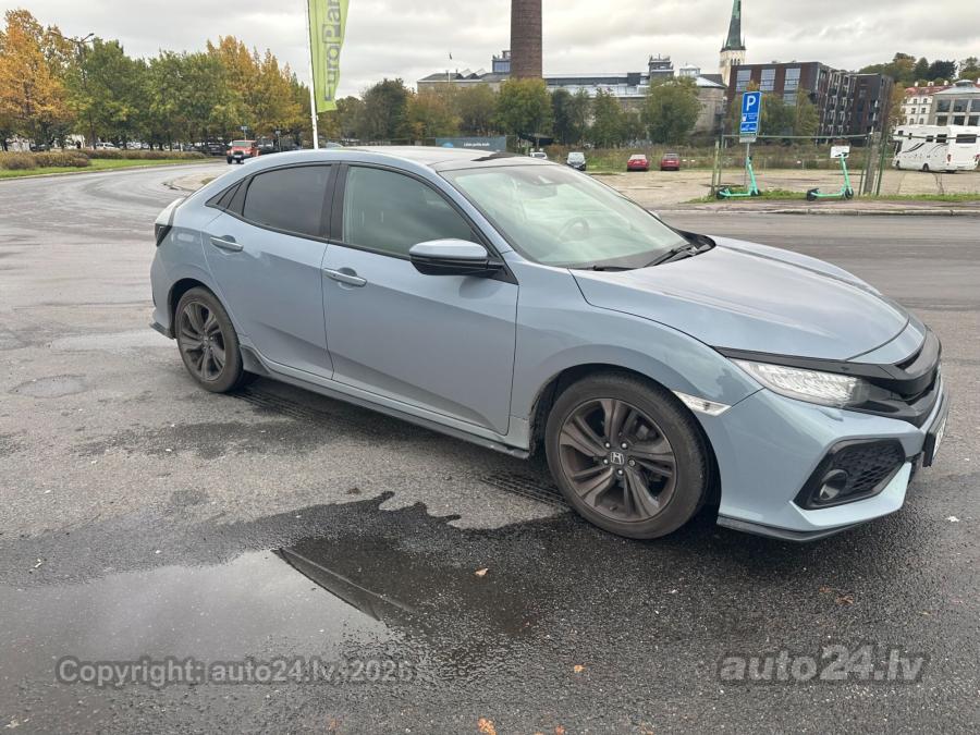 Pelēks Honda Civic 2019 Tallina, ar dzinēja tilpumu 1.50 L un nobraukumu 58 tūkst. km par 17900 €, foto 3 vietnē AUTOMOTO.COM.LV