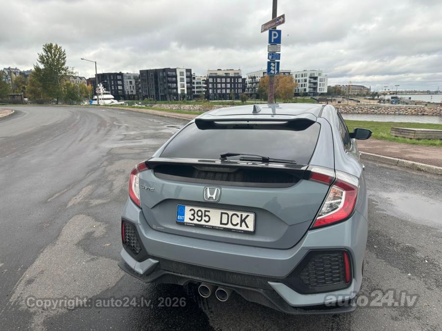 Pelēks Honda Civic 2019 Tallina, ar dzinēja tilpumu 1.50 L un nobraukumu 58 tūkst. km par 17900 €, foto 7 vietnē AUTOMOTO.COM.LV