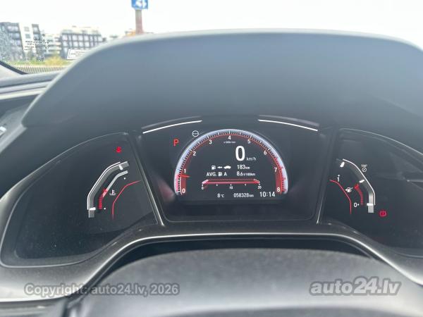 Pelēks Honda Civic 2019 Tallina, ar dzinēja tilpumu 1.50 L un nobraukumu 58 tūkst. km par 17900 €, foto 8 vietnē AUTOMOTO.COM.LV