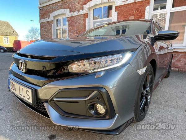 Grey Honda Civic 2020 in Tallinn, with an engine capacity of 1.50 L and mileage of 59 thousand km for 20990 €, photo 5 on AUTOMOTO.COM.LV