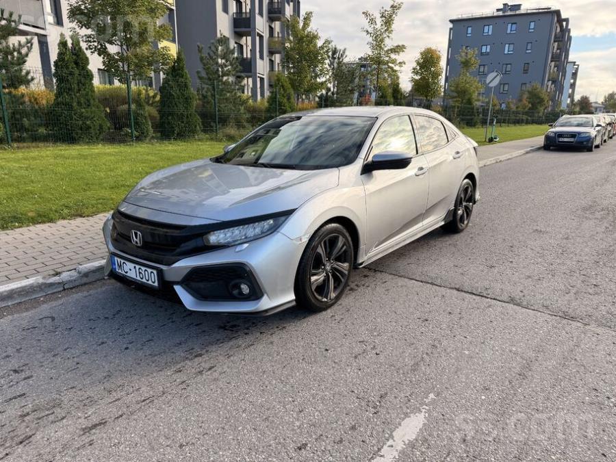 Pelēks Honda Civic 2020 Rīga, ar dzinēja tilpumu 1.50 L un nobraukumu 154 tūkst. km par 15000 €, foto 1 vietnē AUTOMOTO.COM.LV