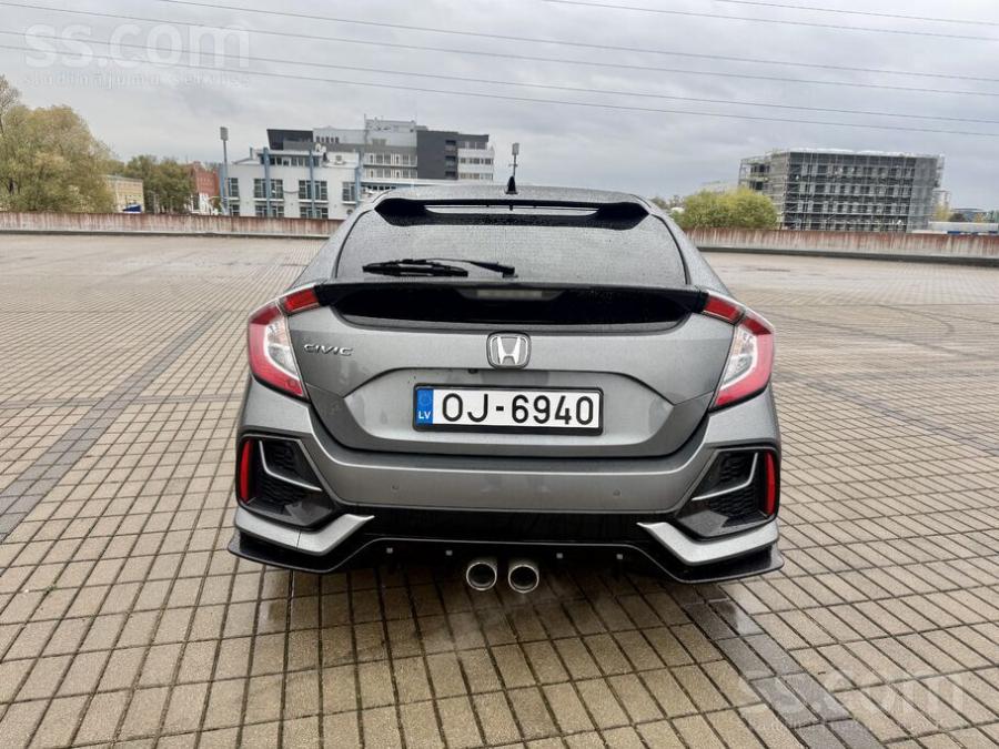 Pelēks Honda Civic 2020 Rīga, ar dzinēja tilpumu 1.50 L un nobraukumu 83 tūkst. km par 14750 €, foto 6 vietnē AUTOMOTO.COM.LV