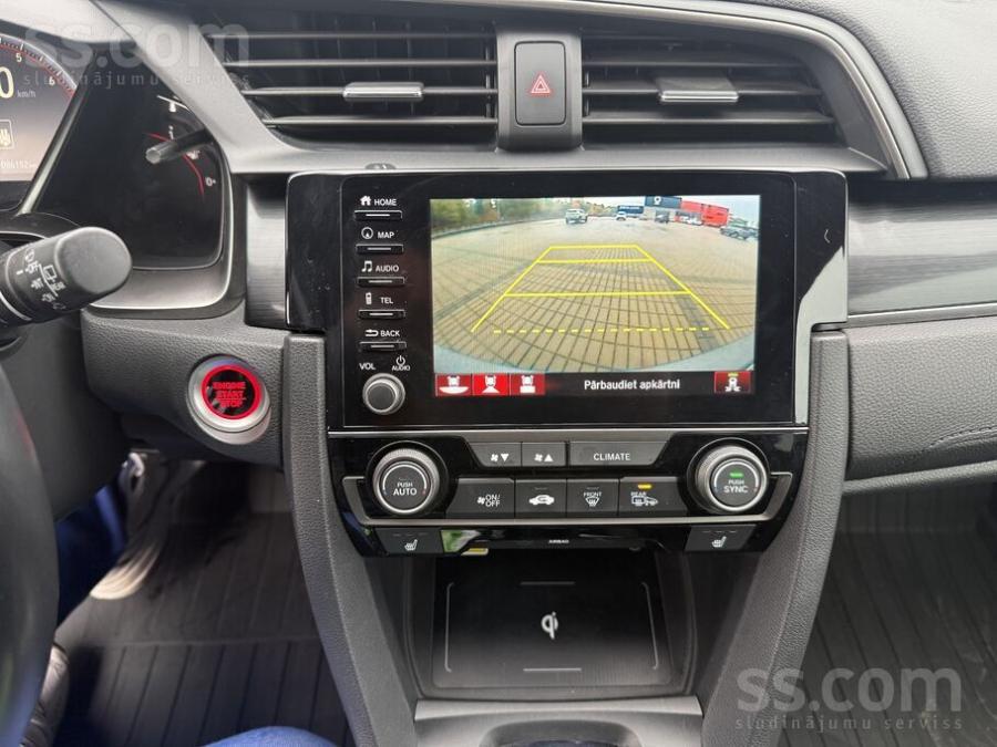 Pelēks Honda Civic 2020 Rīga, ar dzinēja tilpumu 1.50 L un nobraukumu 83 tūkst. km par 14750 €, foto 9 vietnē AUTOMOTO.COM.LV