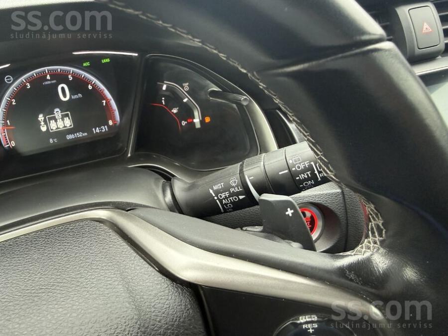 Pelēks Honda Civic 2020 Rīga, ar dzinēja tilpumu 1.50 L un nobraukumu 83 tūkst. km par 14750 €, foto 12 vietnē AUTOMOTO.COM.LV