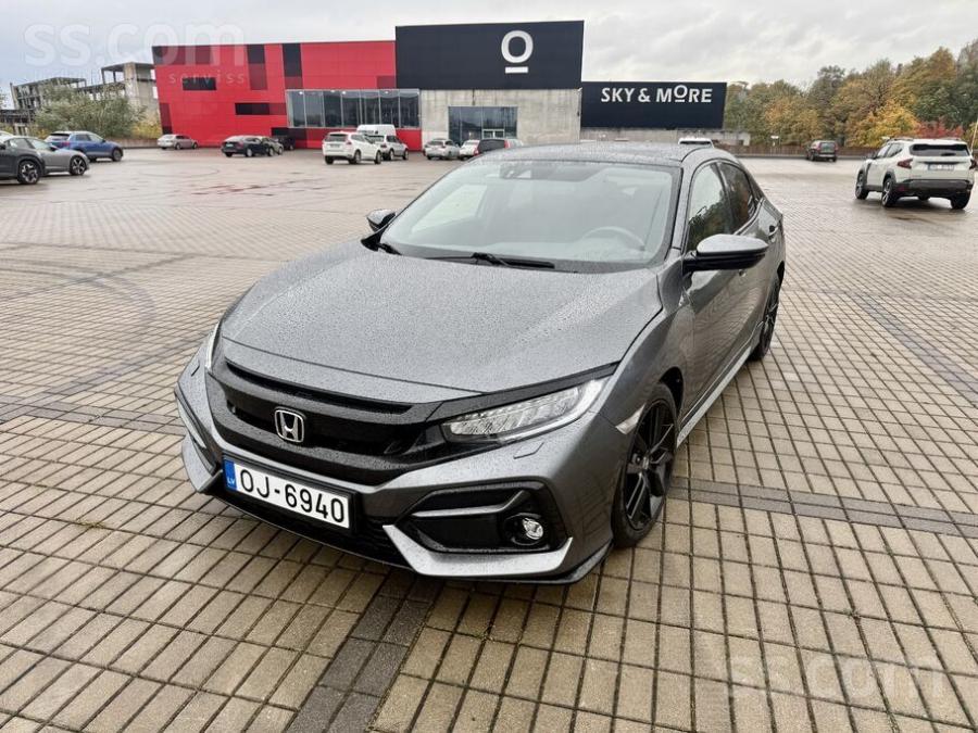 Pelēks Honda Civic 2020 Rīga, ar dzinēja tilpumu 1.50 L un nobraukumu 83 tūkst. km par 14750 €, foto 21 vietnē AUTOMOTO.COM.LV