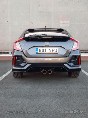 Pelēks Honda Civic 2021 Tallina, ar dzinēja tilpumu 1.50 L un nobraukumu 53 tūkst. km par 20500 €, foto 7 vietnē AUTOMOTO.COM.LV