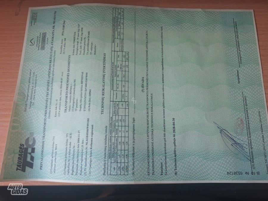 Серый Хонда Цивик 2006 в Юрбаркас, объемом двигателя 1.40 л и пробегом 169 тыс. км за 2450 €, фото 21 на AUTOMOTO.COM.LV