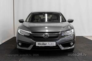 Grey Honda Civic 2018 in Tallinn, with an engine capacity of 1.50 L and mileage of 121 thousand km for 14500 €, photo 3 on AUTOMOTO.COM.LV