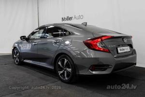 Grey Honda Civic 2018 in Tallinn, with an engine capacity of 1.50 L and mileage of 121 thousand km for 14500 €, photo 4 on AUTOMOTO.COM.LV