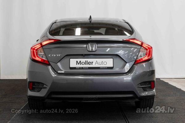 Pelēks Honda Civic 2018 Tallina, ar dzinēja tilpumu 1.50 L un nobraukumu 121 tūkst. km par 14500 €, foto 6 vietnē AUTOMOTO.COM.LV