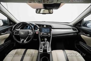 Grey Honda Civic 2018 in Tallinn, with an engine capacity of 1.50 L and mileage of 121 thousand km for 14500 €, photo 10 on AUTOMOTO.COM.LV