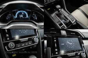 Grey Honda Civic 2018 in Tallinn, with an engine capacity of 1.50 L and mileage of 121 thousand km for 14500 €, photo 14 on AUTOMOTO.COM.LV
