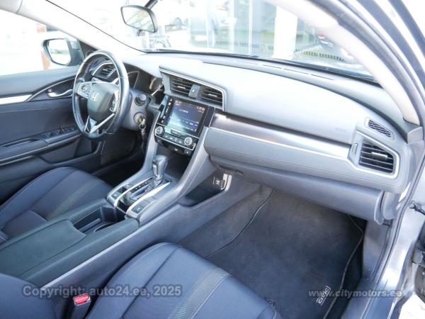 Pelēks Honda Civic 2019 Tallina, ar dzinēja tilpumu 1.50 L un nobraukumu 139 tūkst. km par 15990 €, foto 11 vietnē AUTOMOTO.COM.LV