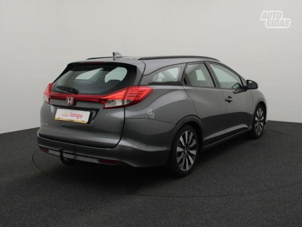 Grey Honda Civic 2014 in Vilnius, with an engine capacity of 1.60 L and mileage of 206 thousand km for 6799 €, photo 8 on AUTOMOTO.COM.LV