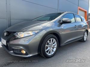 Pelēks Honda Civic 2014 Kuresāre, ar dzinēja tilpumu 1.80 L un nobraukumu 121 tūkst. km par 8190 €, foto  vietnē AUTOMOTO.COM.LV
