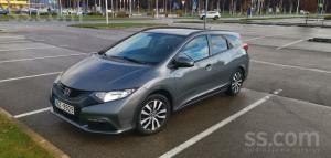 Pelēks Honda Civic 2015 Rīga, ar dzinēja tilpumu 1.60 L un nobraukumu 192 tūkst. km par 7300 €, foto  vietnē AUTOMOTO.COM.LV