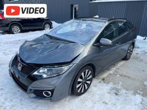Pelēks Honda Civic 2016 Klaipėda, ar dzinēja tilpumu 1.80 L un nobraukumu 164 tūkst. km par 4500 €, foto  vietnē AUTOMOTO.COM.LV
