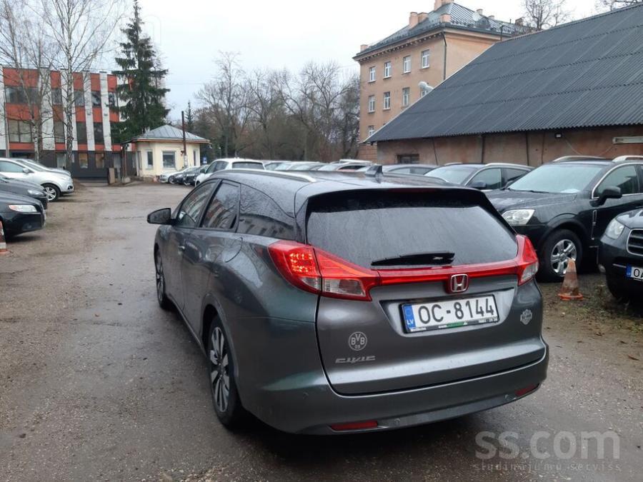 Pelēks Honda Civic 2016 Daugavpils, ar dzinēja tilpumu 1.60 L un nobraukumu 0 tūkst. km par 8250 €, foto 7 vietnē AUTOMOTO.COM.LV