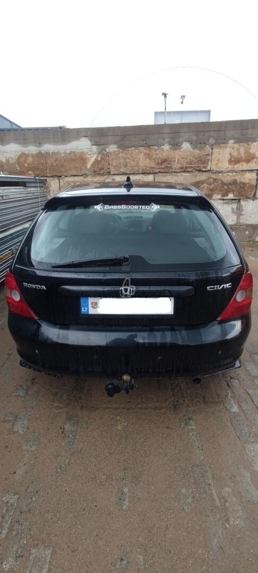 Honda Civic 2001 Klaipėda, ar dzinēja tilpumu 1.60 L un nobraukumu 272 tūkst. km par 1000 €, foto 6 vietnē AUTOMOTO.COM.LV