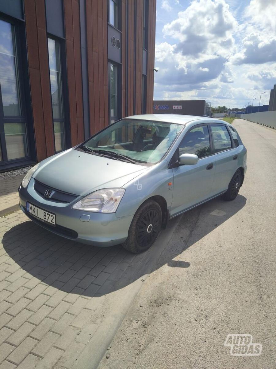 Honda Civic 2001 in Kaunas, with an engine capacity of 1.60 L and mileage of 270 thousand km for 700 €, photo 5 on AUTOMOTO.COM.LV