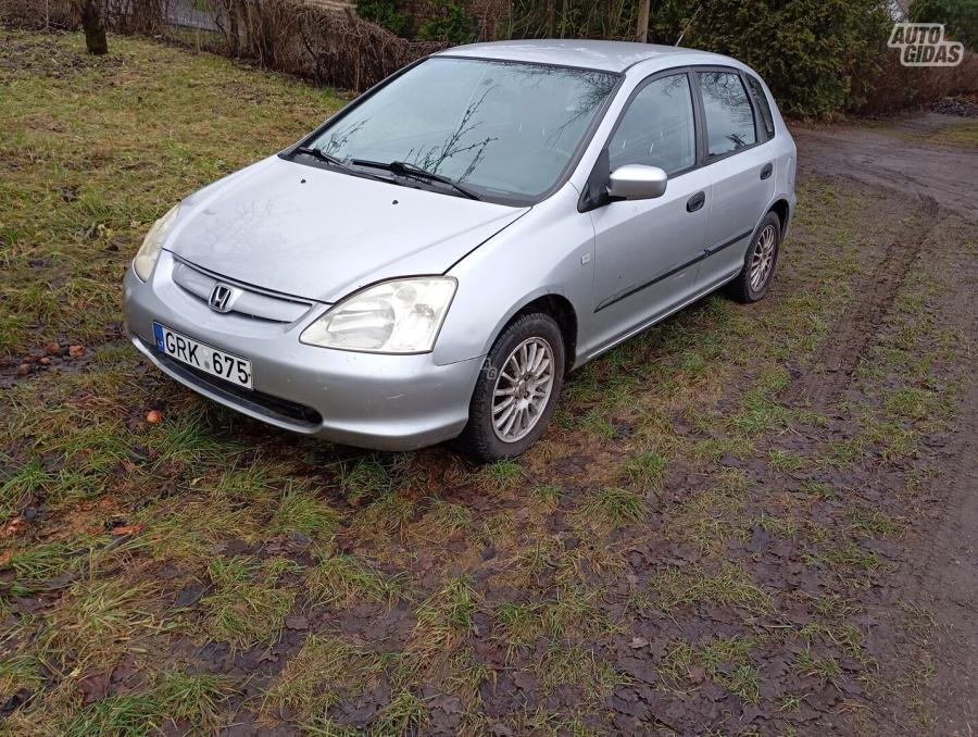 Honda Civic 2003 Ukmergė, ar dzinēja tilpumu 1.70 L un nobraukumu 300 tūkst. km par 350 €, foto 1 vietnē AUTOMOTO.COM.LV