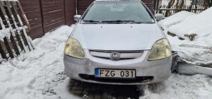 Honda Civic 2003 Kauņa, ar dzinēja tilpumu 1.70 L un nobraukumu 338 tūkst. km par 550 €, foto 5 vietnē AUTOMOTO.COM.LV