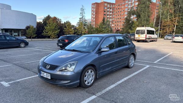 Honda Civic 2004 in Vilnius, with an engine capacity of 1.70 L and mileage of 190 thousand km for 1500 €, photo 7 on AUTOMOTO.COM.LV
