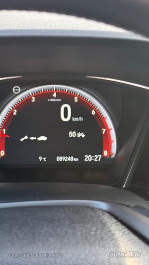 Хонда Цивик 2018 в Таллин, объемом двигателя 1.50 л и пробегом 89 тыс. км за 18000 €, фото 10 на AUTOMOTO.COM.LV