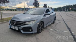 Honda Civic 2018 in Riga, with an engine capacity of 1.50 L and mileage of 77 thousand km for 17600 €, photo  on AUTOMOTO.COM.LV
