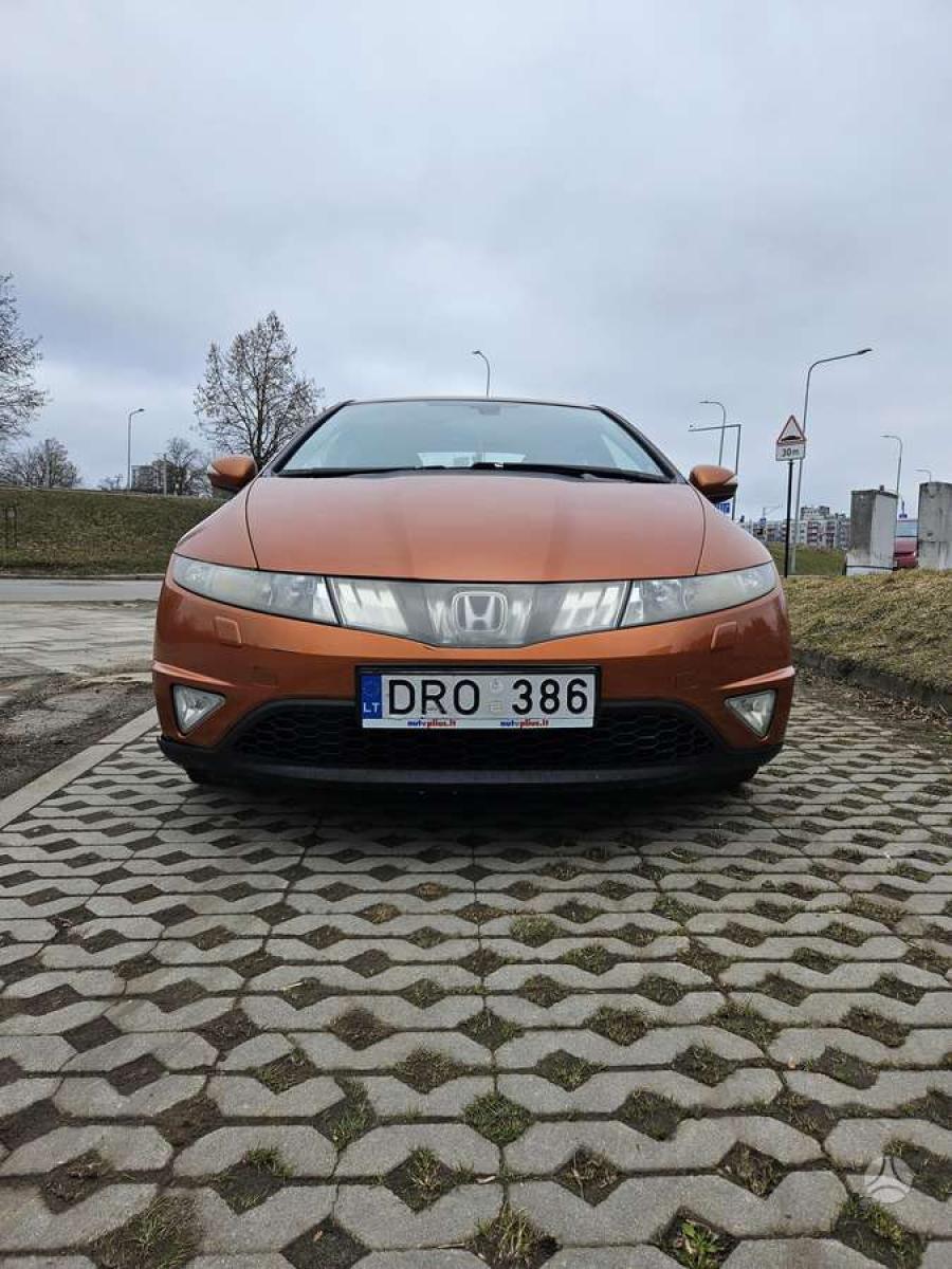 Oranžs Honda Civic 2008 Viļņa, ar dzinēja tilpumu 1.80 L un nobraukumu 248 tūkst. km par 1100 €, foto 14 vietnē AUTOMOTO.COM.LV