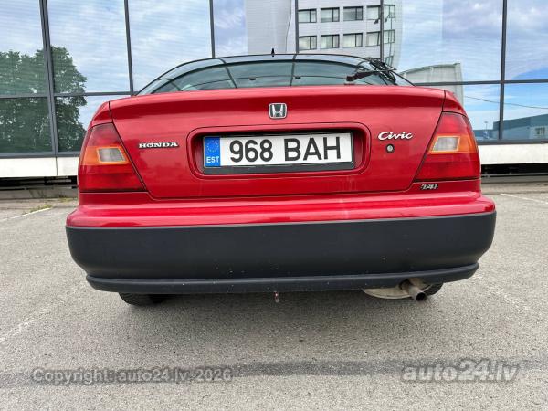 Sarkans Honda Civic 1996 Tallina, ar dzinēja tilpumu 1.40 L un nobraukumu 140 tūkst. km par 1499 €, foto 6 vietnē AUTOMOTO.COM.LV
