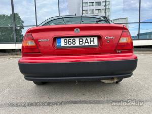 Sarkans Honda Civic 1996 Tallina, ar dzinēja tilpumu 1.40 L un nobraukumu 140 tūkst. km par 1499 €, foto 7 vietnē AUTOMOTO.COM.LV