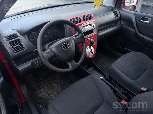 Sarkans Honda Civic 2003 Rīga, ar dzinēja tilpumu 1.60 L un nobraukumu 294 tūkst. km par 310 €, foto 6 vietnē AUTOMOTO.COM.LV
