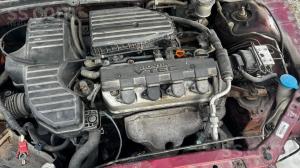 Sarkans Honda Civic 2003 Valka, ar dzinēja tilpumu 1.60 L un nobraukumu 160 tūkst. km par 920 €, foto 18 vietnē AUTOMOTO.COM.LV