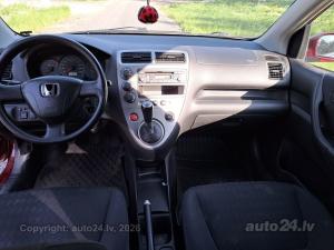 Red Honda Civic 2003 in Tallinn, with an engine capacity of 1.60 L and mileage of 158 thousand km for 2800 €, photo 6 on AUTOMOTO.COM.LV