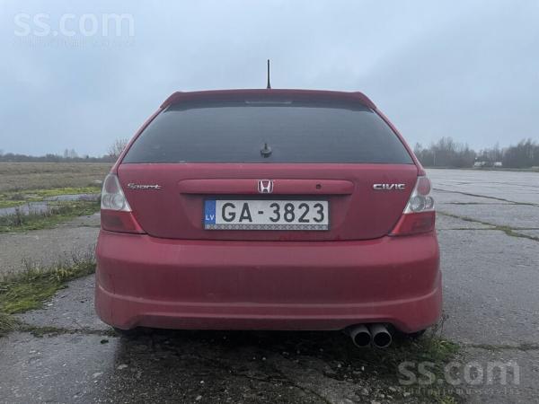 Sarkans Honda Civic 2004 Rīga, ar dzinēja tilpumu 1.40 L un nobraukumu 0 tūkst. km par 600 €, foto 5 vietnē AUTOMOTO.COM.LV