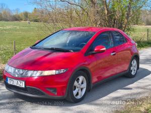 Sarkans Honda Civic 2006 Hāpsalu, ar dzinēja tilpumu 1.30 L un nobraukumu 294 tūkst. km par 1800 €, foto  vietnē AUTOMOTO.COM.LV