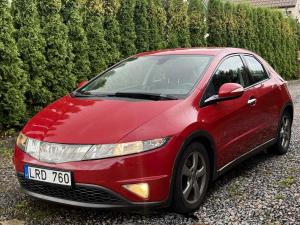 Sarkans Honda Civic 2006 Klaipėda, ar dzinēja tilpumu 1.40 L un nobraukumu 181 tūkst. km par 1480 €, foto  vietnē AUTOMOTO.COM.LV