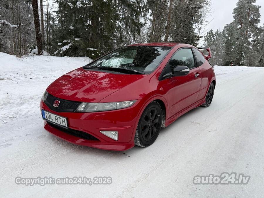 Sarkans Honda Civic 2007 Rapla, ar dzinēja tilpumu 2.00 L un nobraukumu 237 tūkst. km par 8500 €, foto 1 vietnē AUTOMOTO.COM.LV