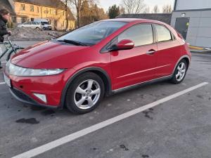 Sarkans Honda Civic 2008 Grobiņa, ar dzinēja tilpumu 1.40 L un nobraukumu 0 tūkst. km par 3500 €, foto 3 vietnē AUTOMOTO.COM.LV