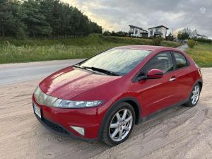 Sarkans Honda Civic 2008 Viļņa, ar dzinēja tilpumu 2.20 L un nobraukumu 329 tūkst. km par 1400 €, foto 4 vietnē AUTOMOTO.COM.LV