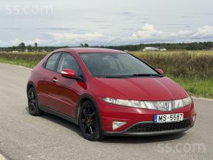 Sarkans Honda Civic 2008 Rīga, ar dzinēja tilpumu 2.20 L un nobraukumu 293 tūkst. km par 1700 €, foto 3 vietnē AUTOMOTO.COM.LV