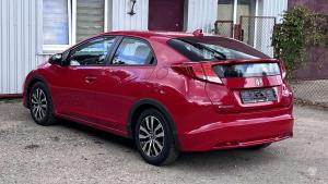 Sarkans Honda Civic 2013 Ukmergė, ar dzinēja tilpumu 1.60 L un nobraukumu 290 tūkst. km par 3999 €, foto 6 vietnē AUTOMOTO.COM.LV