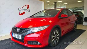 Sarkans Honda Civic 2015 Tartu, ar dzinēja tilpumu 1.80 L un nobraukumu 124 tūkst. km par 9900 €, foto  vietnē AUTOMOTO.COM.LV
