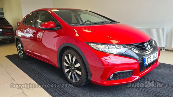 Red Honda Civic 2015 in Tartu, with an engine capacity of 1.80 L and mileage of 124 thousand km for 9900 €, photo 2 on AUTOMOTO.COM.LV