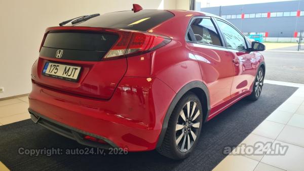 Red Honda Civic 2015 in Tartu, with an engine capacity of 1.80 L and mileage of 124 thousand km for 9900 €, photo 3 on AUTOMOTO.COM.LV