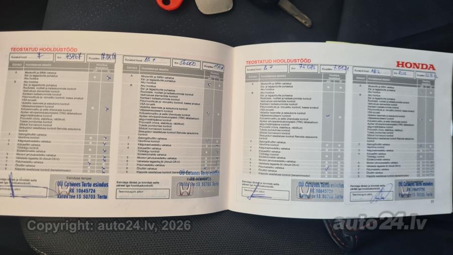 Красный Хонда Цивик 2015 в Тарту, объемом двигателя 1.80 л и пробегом 124 тыс. км за 9900 €, фото 22 на AUTOMOTO.COM.LV