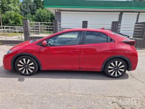 Sarkans Honda Civic 2016 Rīga, ar dzinēja tilpumu 1.80 L un nobraukumu 211 tūkst. km par 9800 €, foto 3 vietnē AUTOMOTO.COM.LV