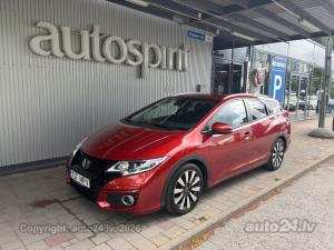 Red Honda Civic 2016 in Tallinn, with an engine capacity of 1.80 L and mileage of 47 thousand km for 12990 €, photo  on AUTOMOTO.COM.LV